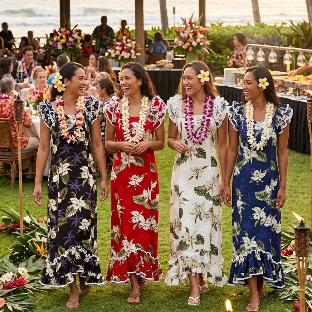 Traditional Hawaiian Muumuu Dress - Made in Hawaii - Graduation Dresses ...