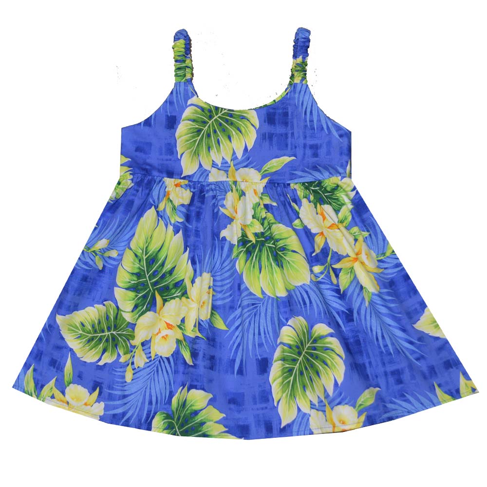 Ohana Orchid Hawaiian Girl Dress| Edens Hawaii